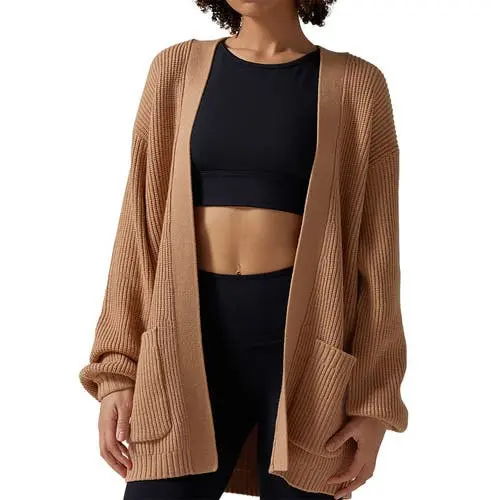 TAVI Alpine Long Cardigan - Camel