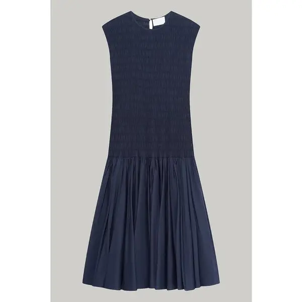 Merlette Stijl Midi Dress - Navy
