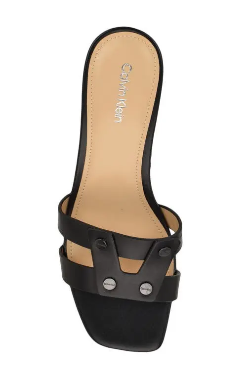 Calvin Klein Andrae Slide Sandal - Black