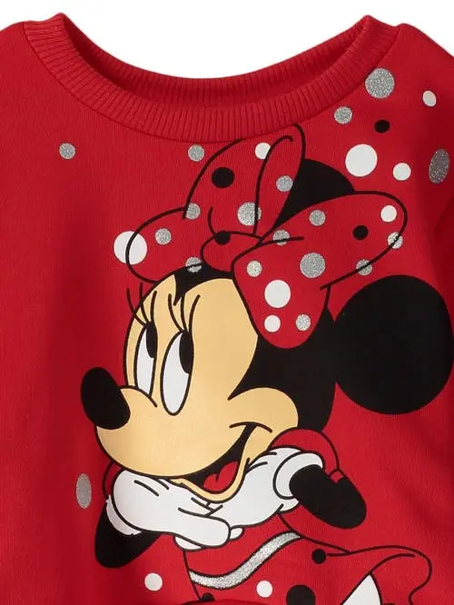 Disney Minnie Mouse Sweatshirt And Leggings Set