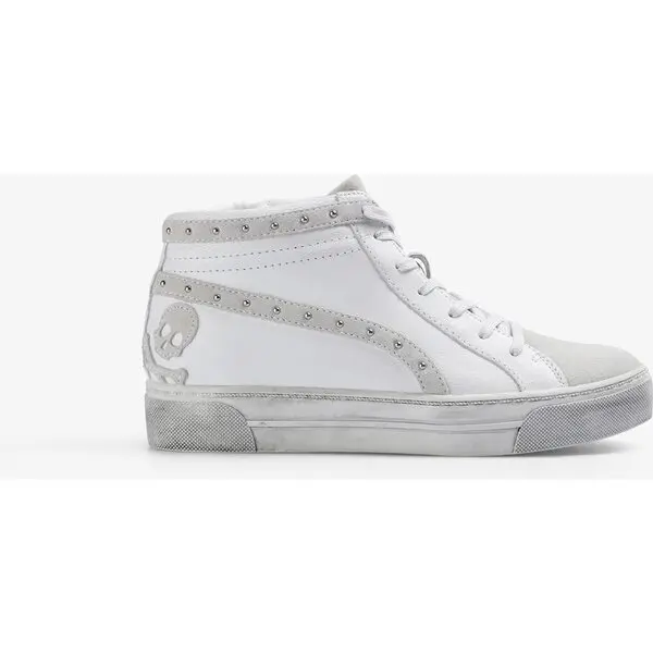 SCALPERS Studded High-top Sneakers