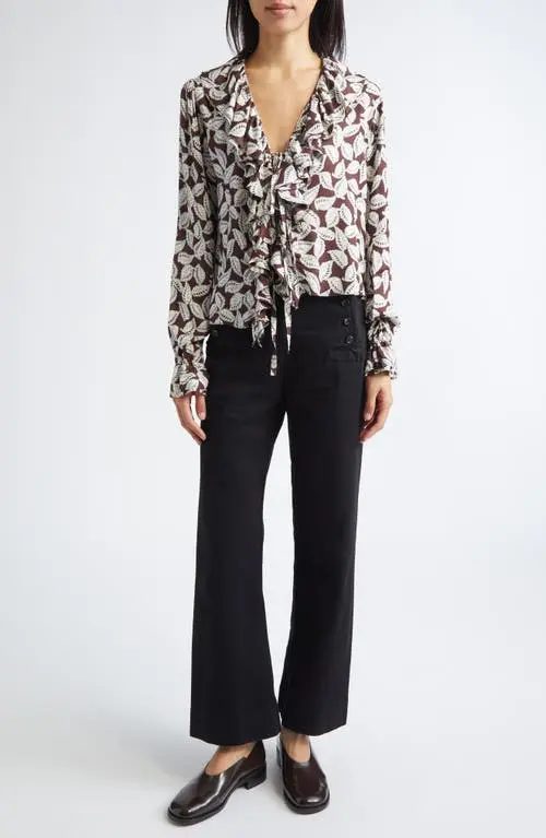 BODE Denim Sailor Trousers - Black