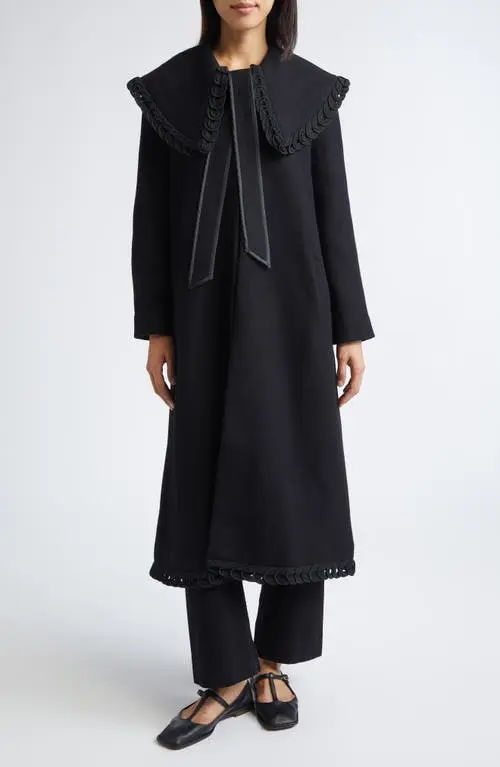 BODE Dover Belted Wool Coat