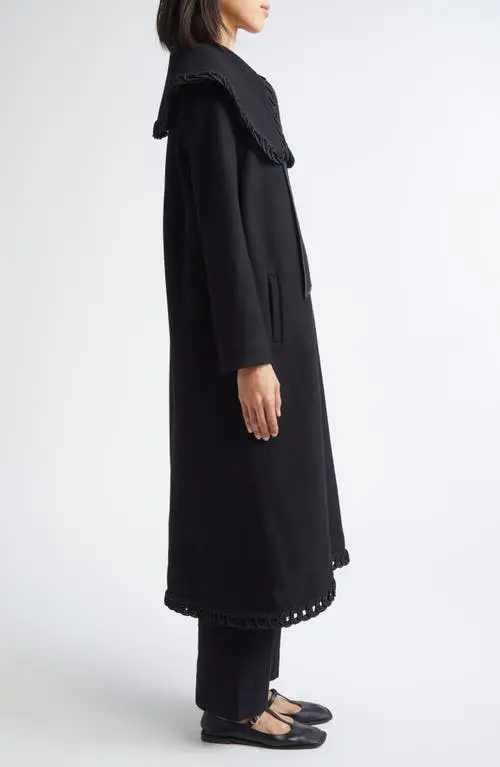 BODE Dover Belted Wool Coat