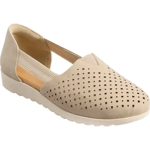 COMFORTVIEW The Zoe Slip-on Flat - Grey