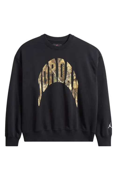 JORDAN X Realtree Oversized Graphic Crewneck Sweatshirt