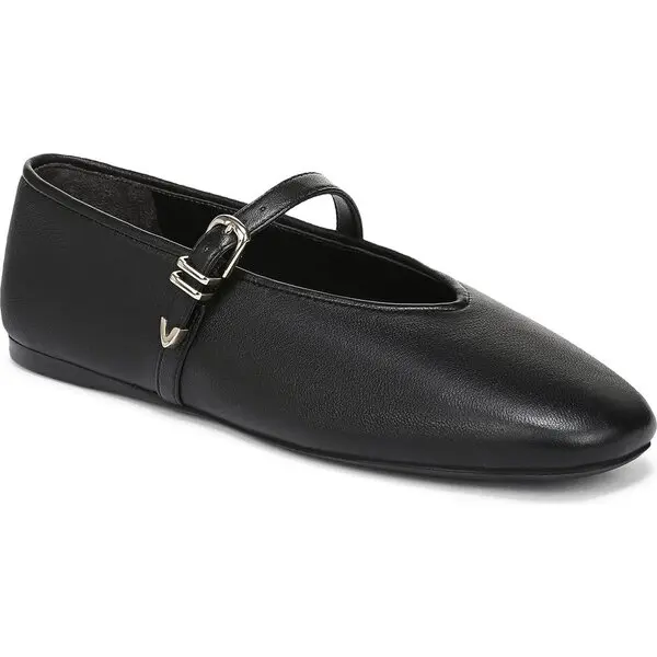 FAVORITE DAUGHTER Margot Mary Jane Flat - Black