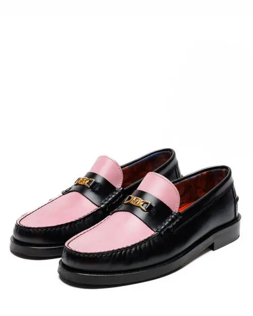 NAKED WOLFE Roma Diamond Loafer - Pink