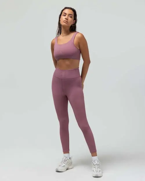 REFORMER Clean Finish Compression Bra - Mauve