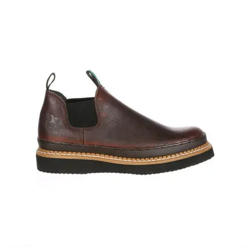 GEORGIA BOOT Giant Romeo Wedge Shoe - Brown