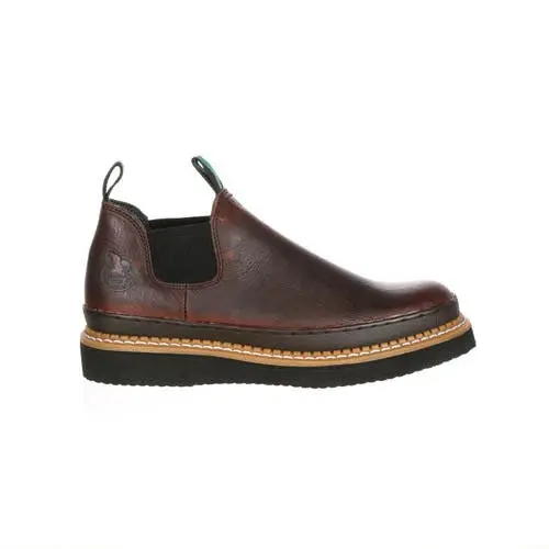 GEORGIA BOOT Giant Romeo Wedge Shoe - Brown