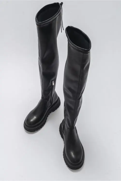 PROLOGUE SHOES Chip Knee-high Boots