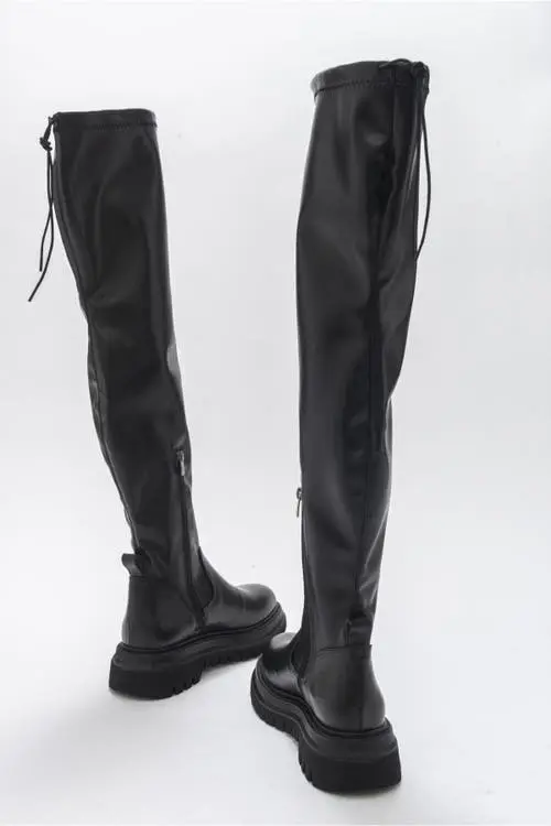 PROLOGUE SHOES Chip Knee-high Boots