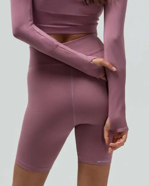 REFORMER Jersey Biker Short - Mauve