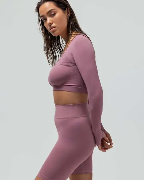 REFORMER Jersey Biker Short - Mauve