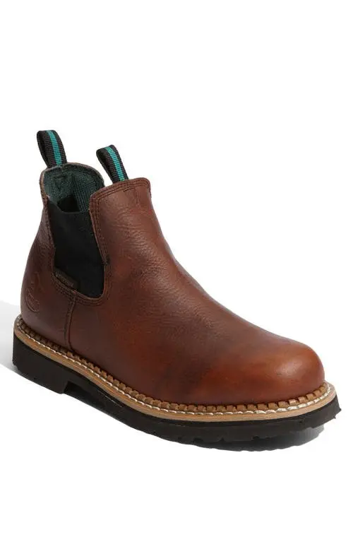 GEORGIA BOOT Waterproof High Romeo Boots - Brown