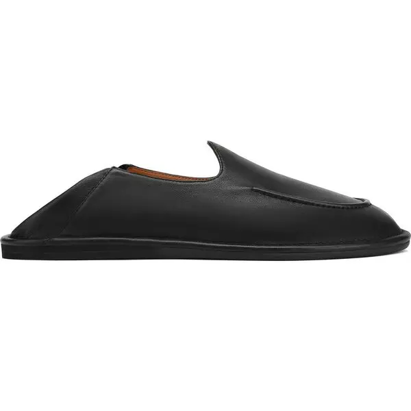 NAKED WOLFE Reef Leather Slip-on - Black