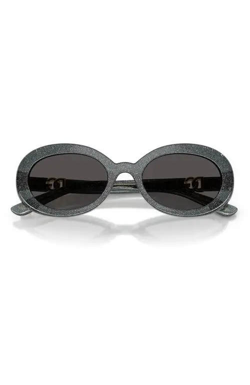 Dolce & Gabbana 49mm Oval Sunglasses