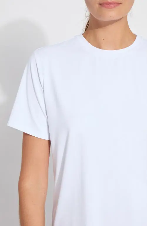 Lyssé Boxy Jersey T-shirt - White