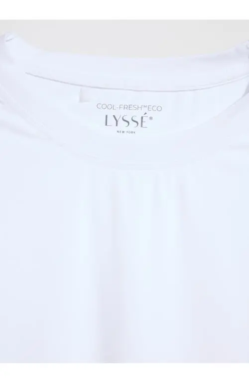 Lyssé Boxy Jersey T-shirt - White