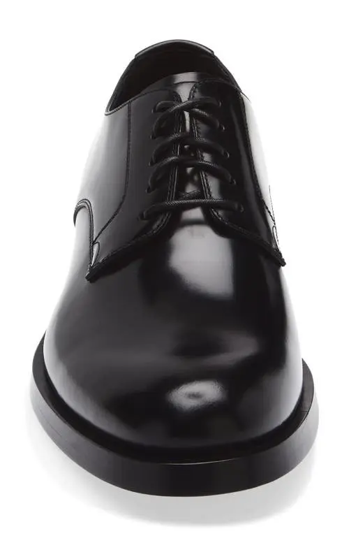 Dolce & Gabbana Brushed Calfskin Derby Shoes
