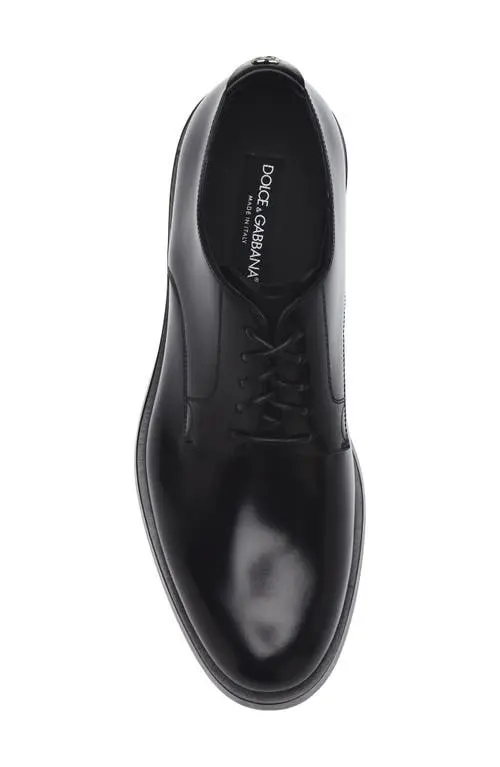 Dolce & Gabbana Brushed Calfskin Derby Shoes