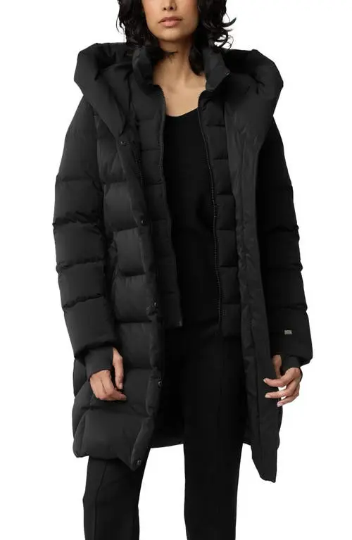 Soia & Kyo Sonny Water-repellent Down Coat - Black