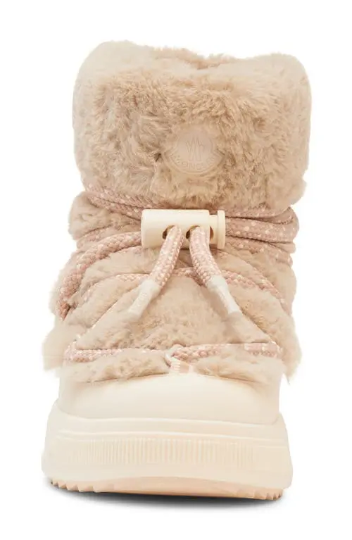 Moncler Mon Altive Faux Fur Snow Boot - Teddy