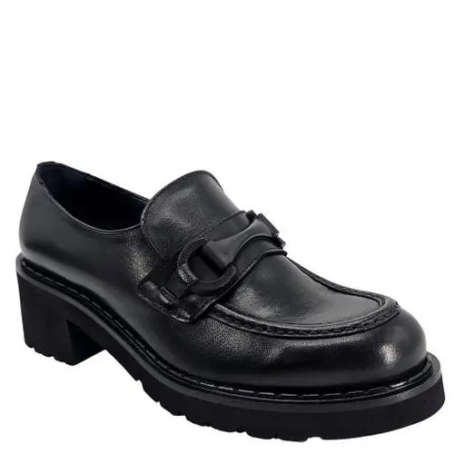 MADISON MAISON Lug Sole Loafer - Black