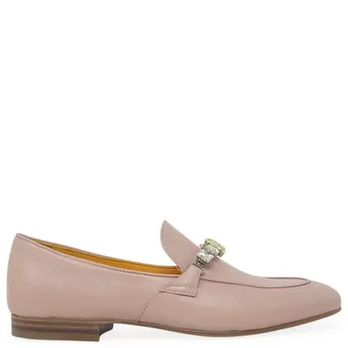 MADISON MAISON Flat Jewel Loafer - Pink