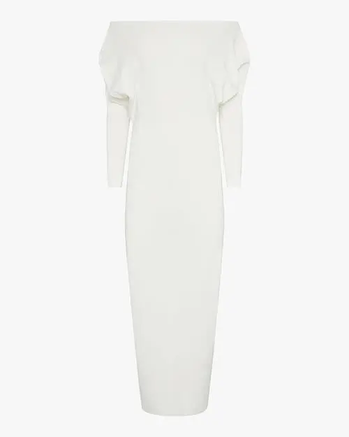WeWoreWhat Off-shoulder Sweater Midi Dress
