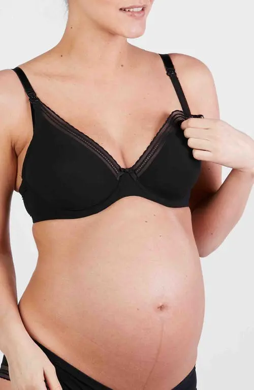 CACHE COEUR Maternity And Nursing Bra Milk - Black
