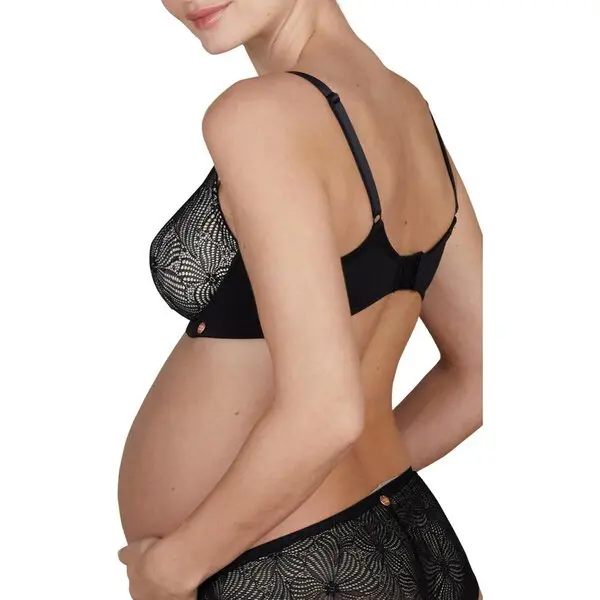 CACHE COEUR Dahlia Pregnancy And Nursing Bra - Black