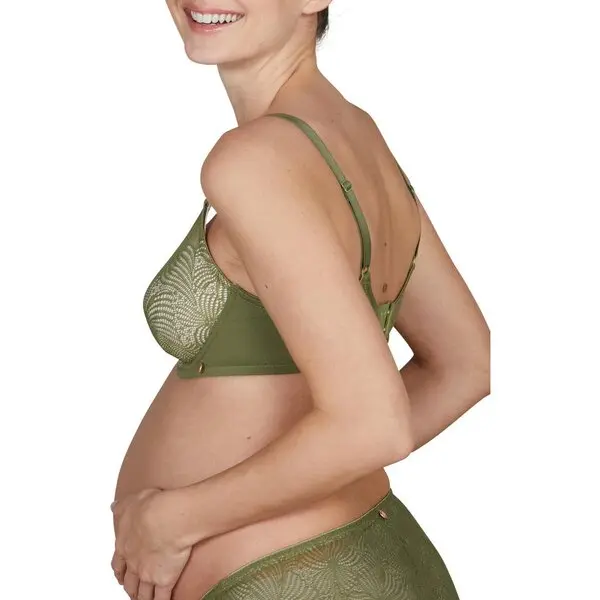 CACHE COEUR Dahlia Pregnancy And Nursing Bra - Khaki