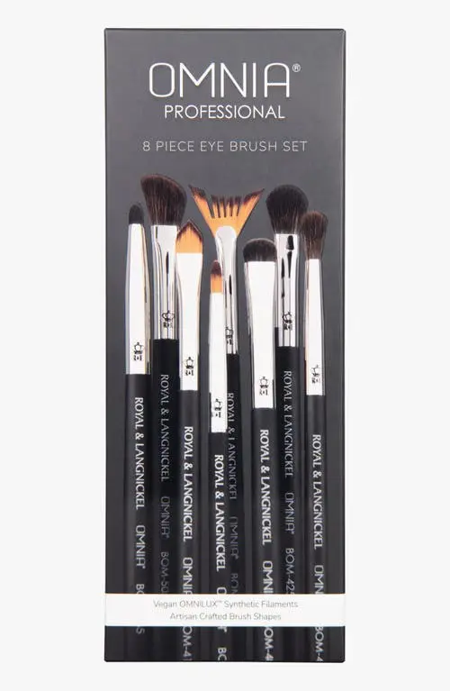 OMNIA BRUSH Eye 8pc Makeup Brush Set