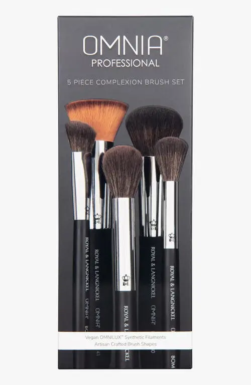 OMNIA BRUSH Complexion 5pc Makeup Brush Set