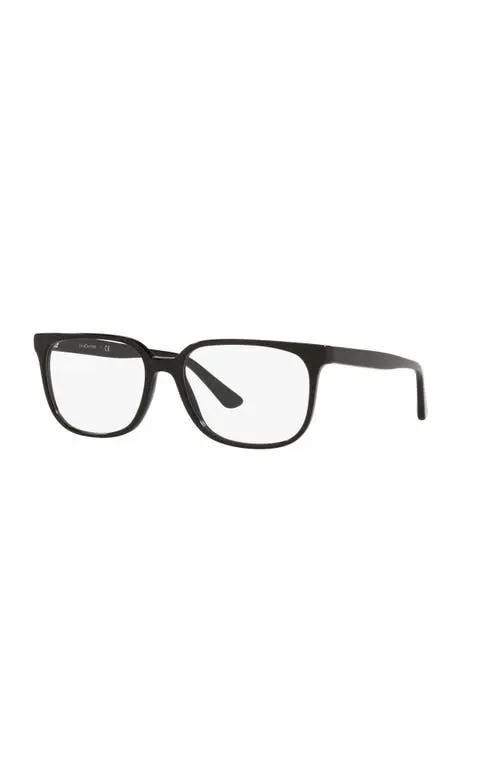 LENSCRAFTERS Rectangle Full Rim Acetate Eyeglasses - Black