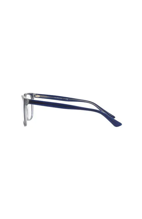 LENSCRAFTERS 58mm Rectangle Optical Glasses - Blue