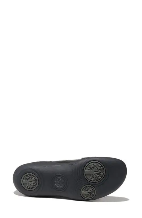 HALSA FOOTWEAR Ava Leather Flats - Black