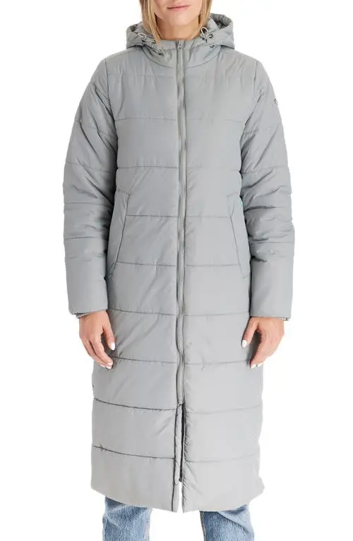 MODERN ETERNITY Leia 3-in-1 Bomber Maternity Puffer Jacket - Graphite