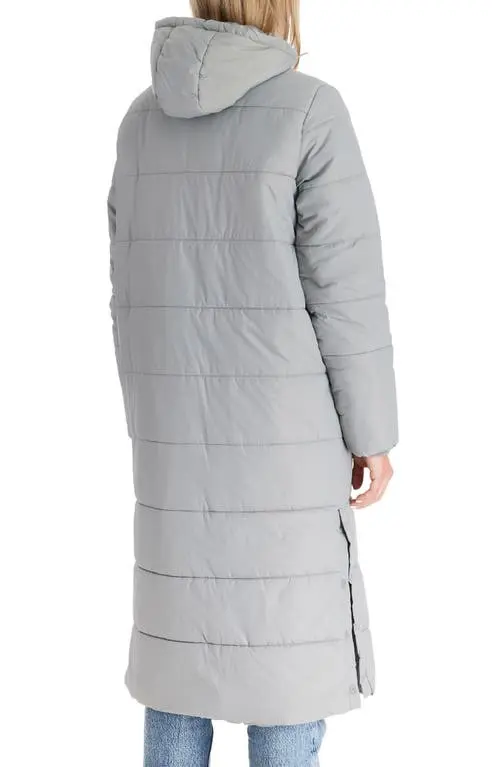 MODERN ETERNITY Leia 3-in-1 Bomber Maternity Puffer Jacket - Graphite