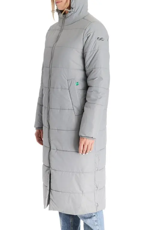 MODERN ETERNITY Leia 3-in-1 Bomber Maternity Puffer Jacket - Graphite