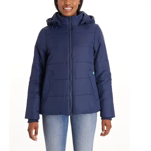 MODERN ETERNITY Leia 3-in-1 Bomber Maternity Puffer Jacket - Navy