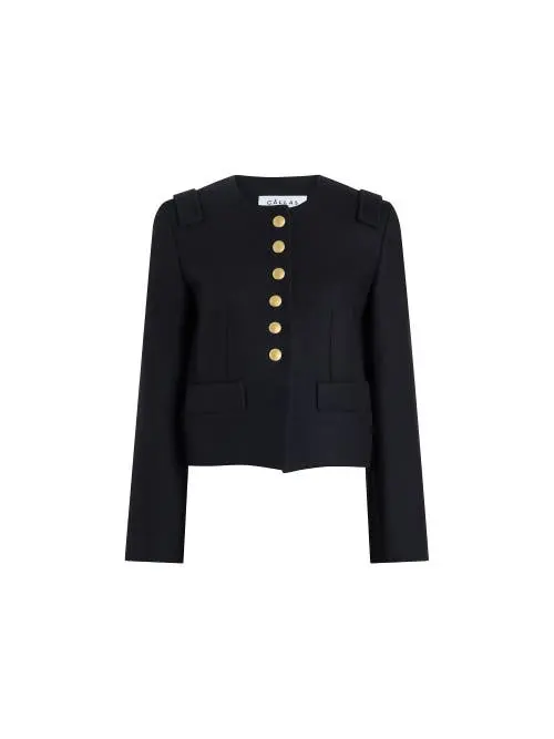 CALLAS MILANO Aubrey Cropped Jacket