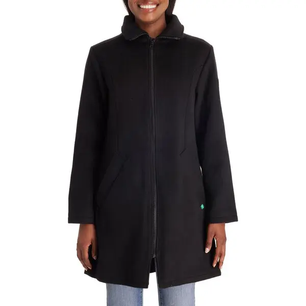 MODERN ETERNITY Khloe 3-in-1 Wool-blend Maternity Coat - Black