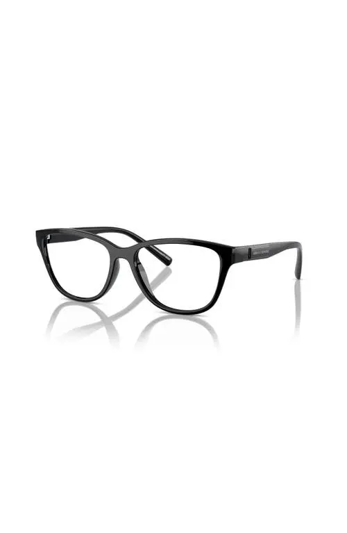 Armani Exchange Cat Eye Optical Glasses - Black