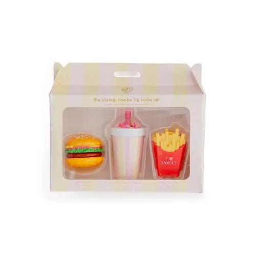 DAYDREAM SOCIETY Classic Fast Food Combo Lip Balm - Assorted Pre-pack