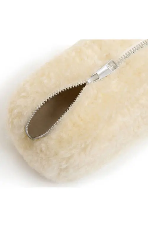 Apparis Noor Bouclette Pochette - Oat