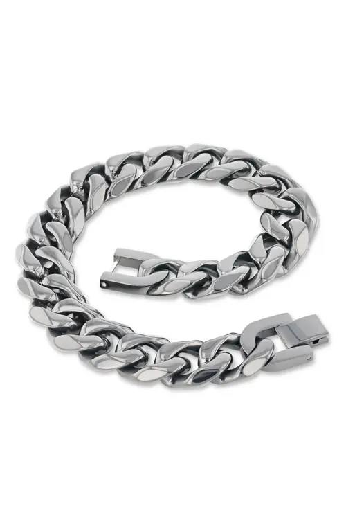 LARSON JEWELERS Stainless Steel Chain - Metallic Silver