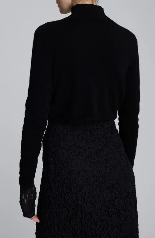 KENNETH COLE Merino Wool Crop Sweater